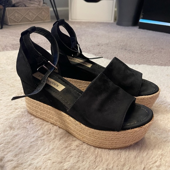 Steve Madden | Shoes | Steve Madden Espadrille Platform Sandal | Poshmark